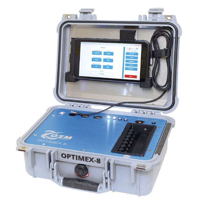 OZM OPTIMEX 8 PATLAYICI İŞLEMLERİN OPTİK ANALİZÖRÜ - OZM Research